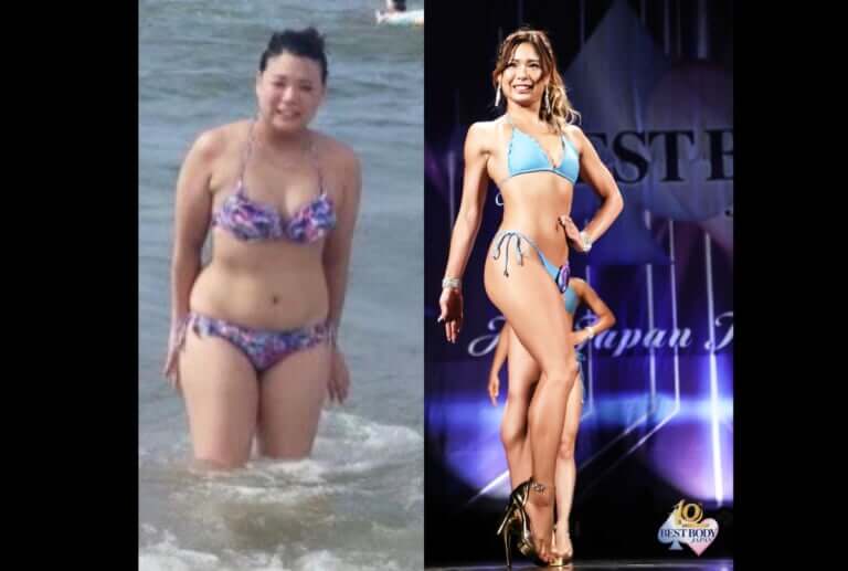 「体重80kg」状態からメリハリある白肌ボディへ変化 27kg減で「ただ痩せた貧相な身体」になるも…“筋肉をつけて引き締める”の意識で変化 | FITNESS LOVE(フィットネスラブ)